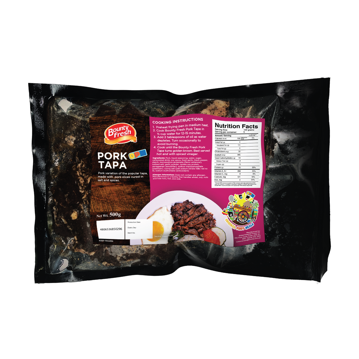 Bounty Fresh Pork Tapa – Bounty Fresh Market