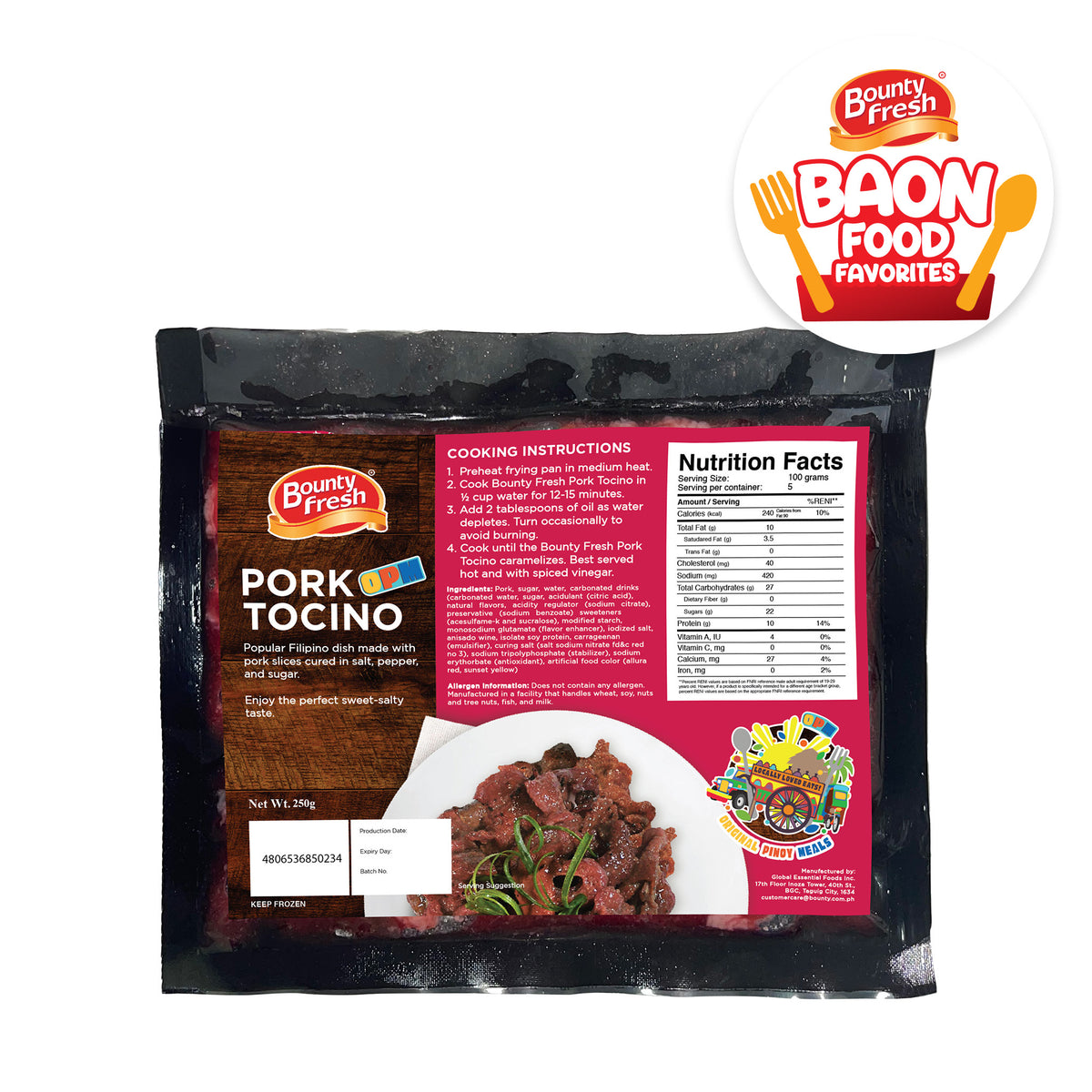 Bounty Fresh Pork Tocino – Bounty Fresh Market
